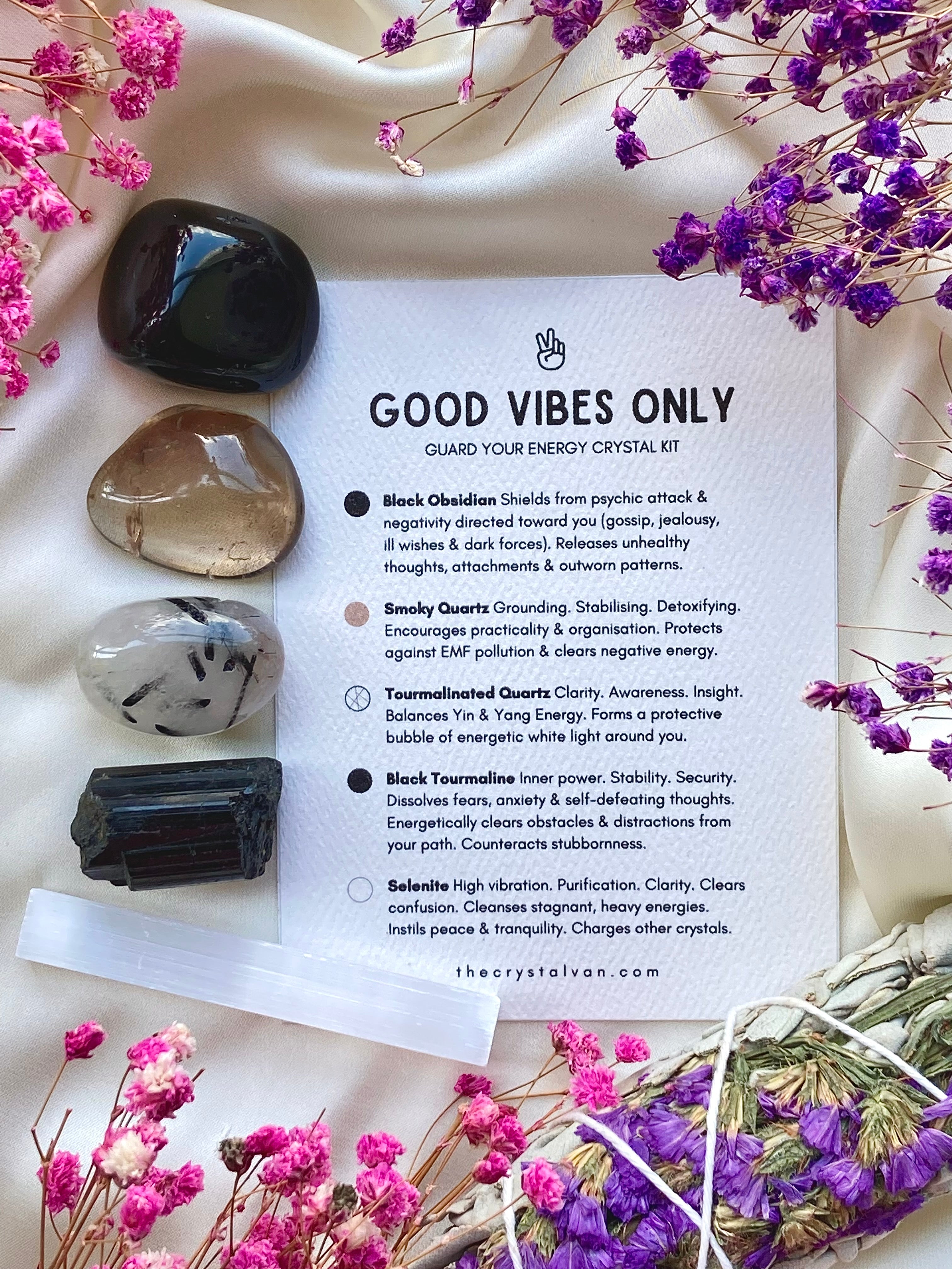 Our Intention Crystal Kits – The Crystal Van
